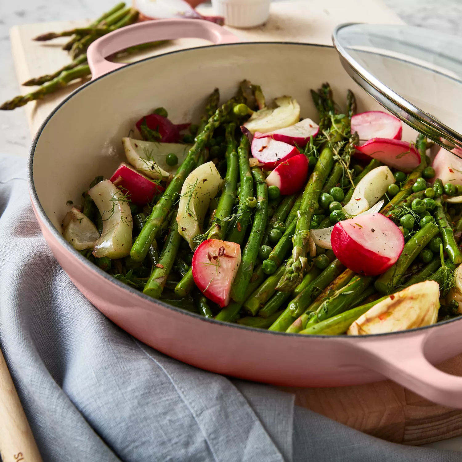 Braised Spring Vegetables Recipe | Sur La Table