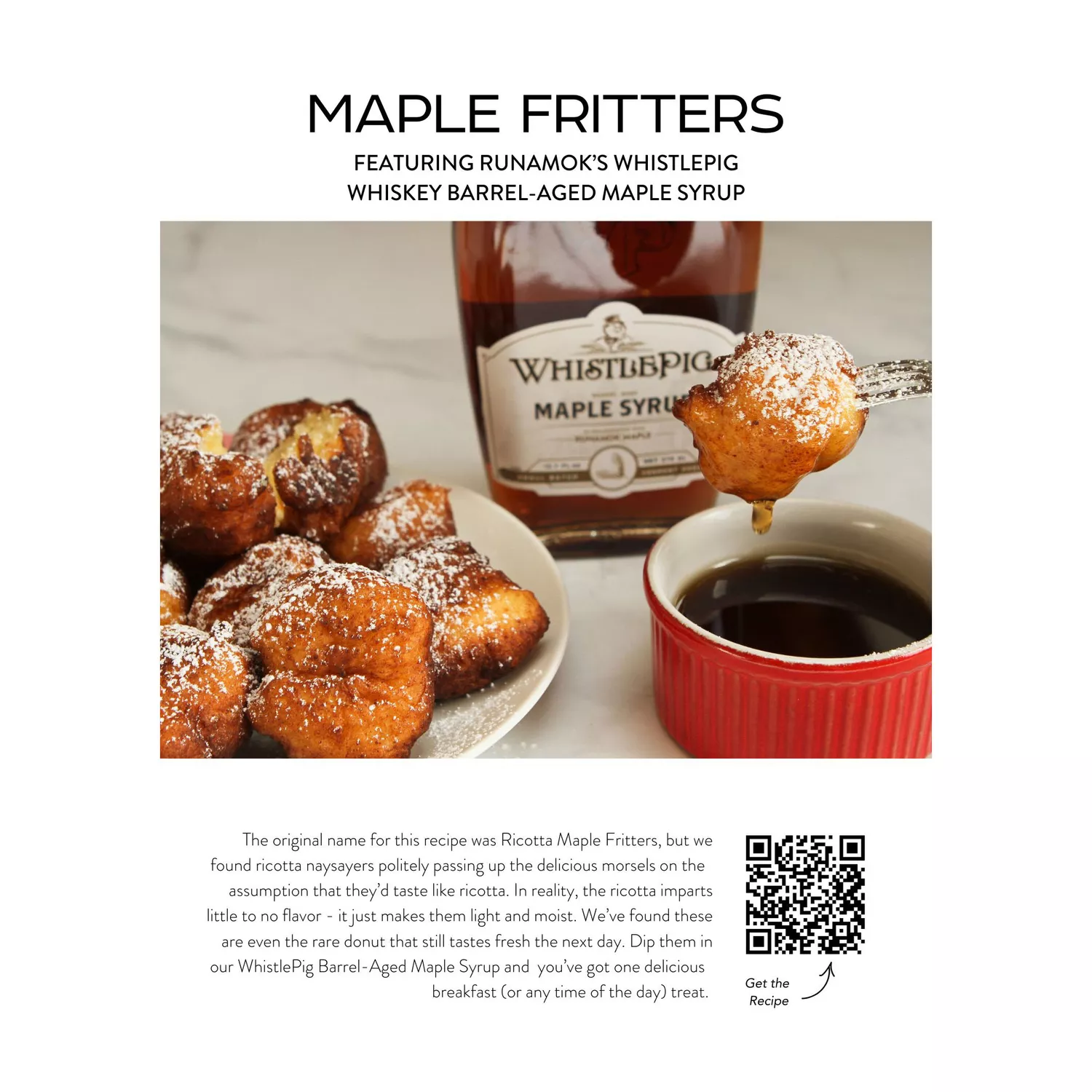 Runamok WhistlePig Rye Whiskey Barrel-Aged Maple Syrup | Sur La Table Runamok WhistlePig Rye Whiskey Barrel-Aged Maple Syrup | Sur La Table