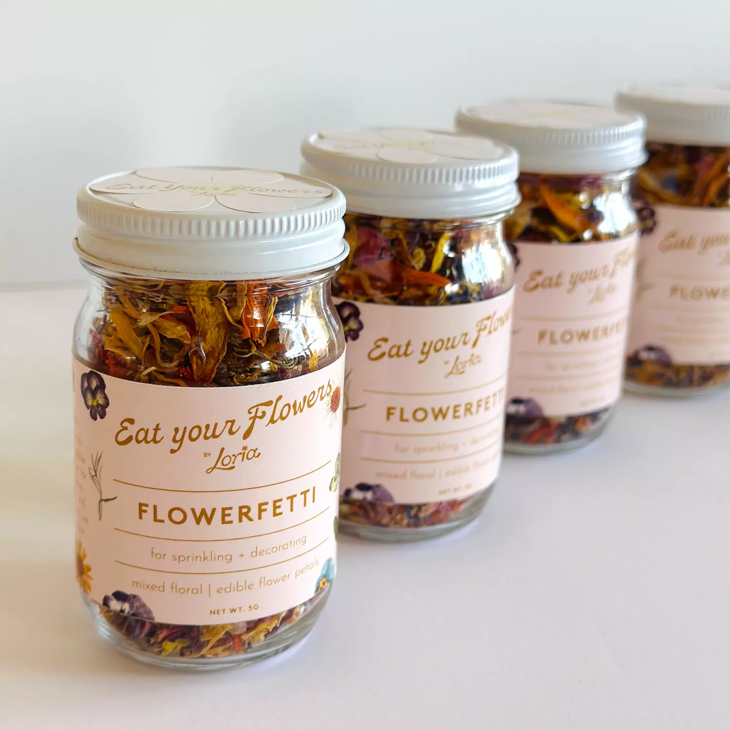 Eat Your Flowers Edible Flowerfetti™ Sprinkles | Sur La Table