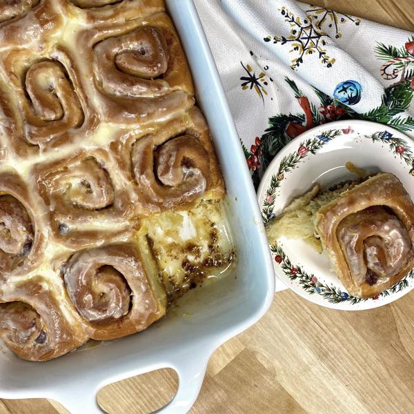 Cranberry-Orange Sticky Buns Recipe | Sur La Table