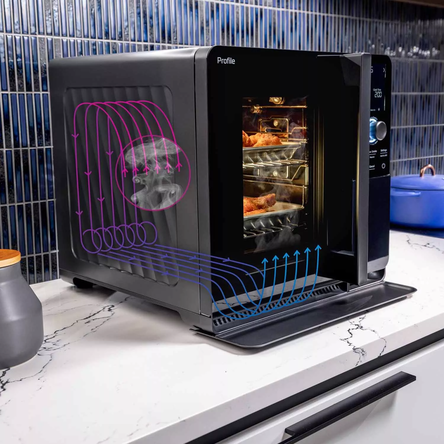 GE Profile™ Smart Indoor Smoker | Sur La Table GE Profile™ Smart Indoor Smoker | Sur La Table